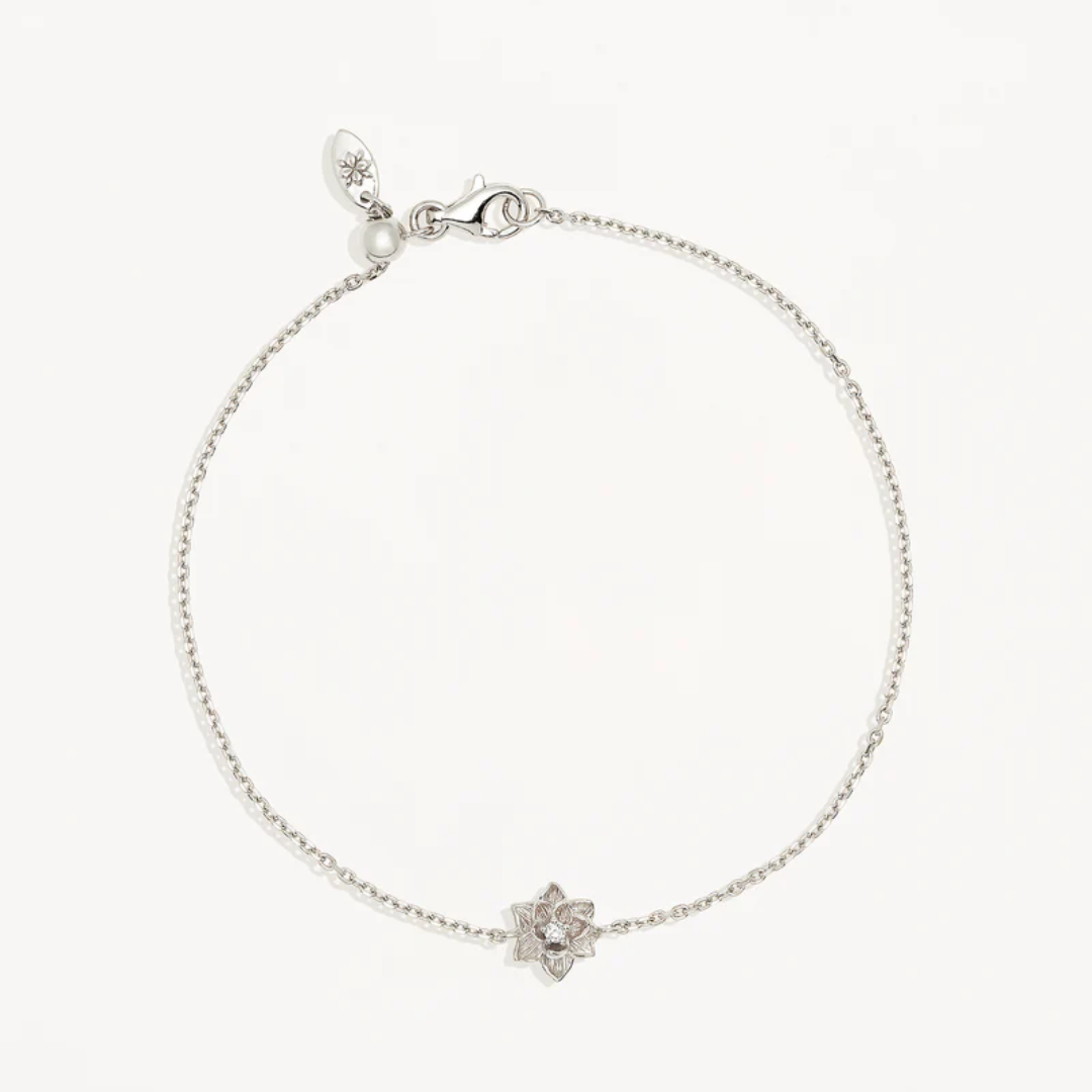 By Charlotte by charlotte | Bloom Within Lotus Bracelet | Sterling ...