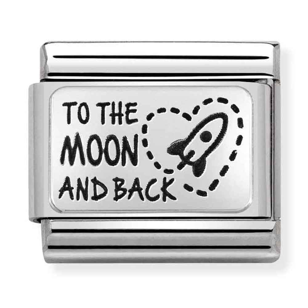Nomination Nomination To The Moon And Back 925 Silver Composable Link ...