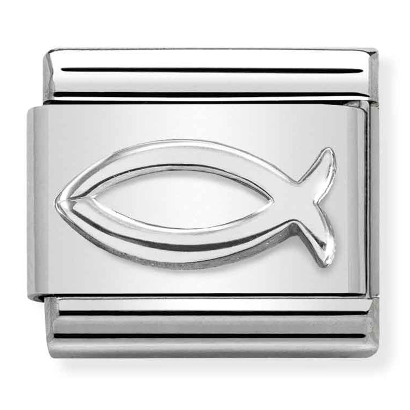 Nomination Nomination Ichthys Fish 925 Silver Composable Link | Sense ...